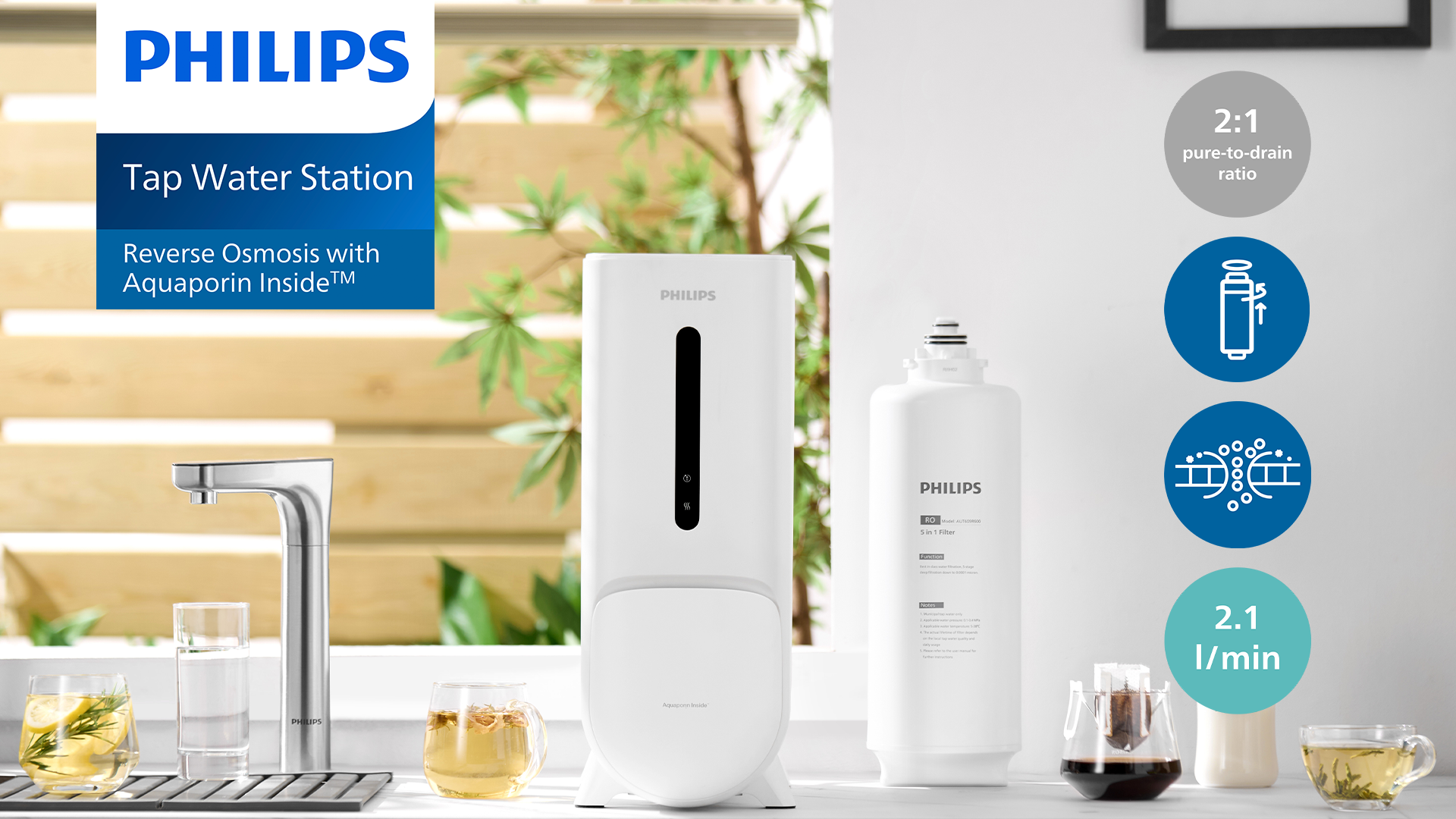 Philips Aquaporin Inside™ RO Filter Cartridge AUT609R800/00 - Bing Lee ...