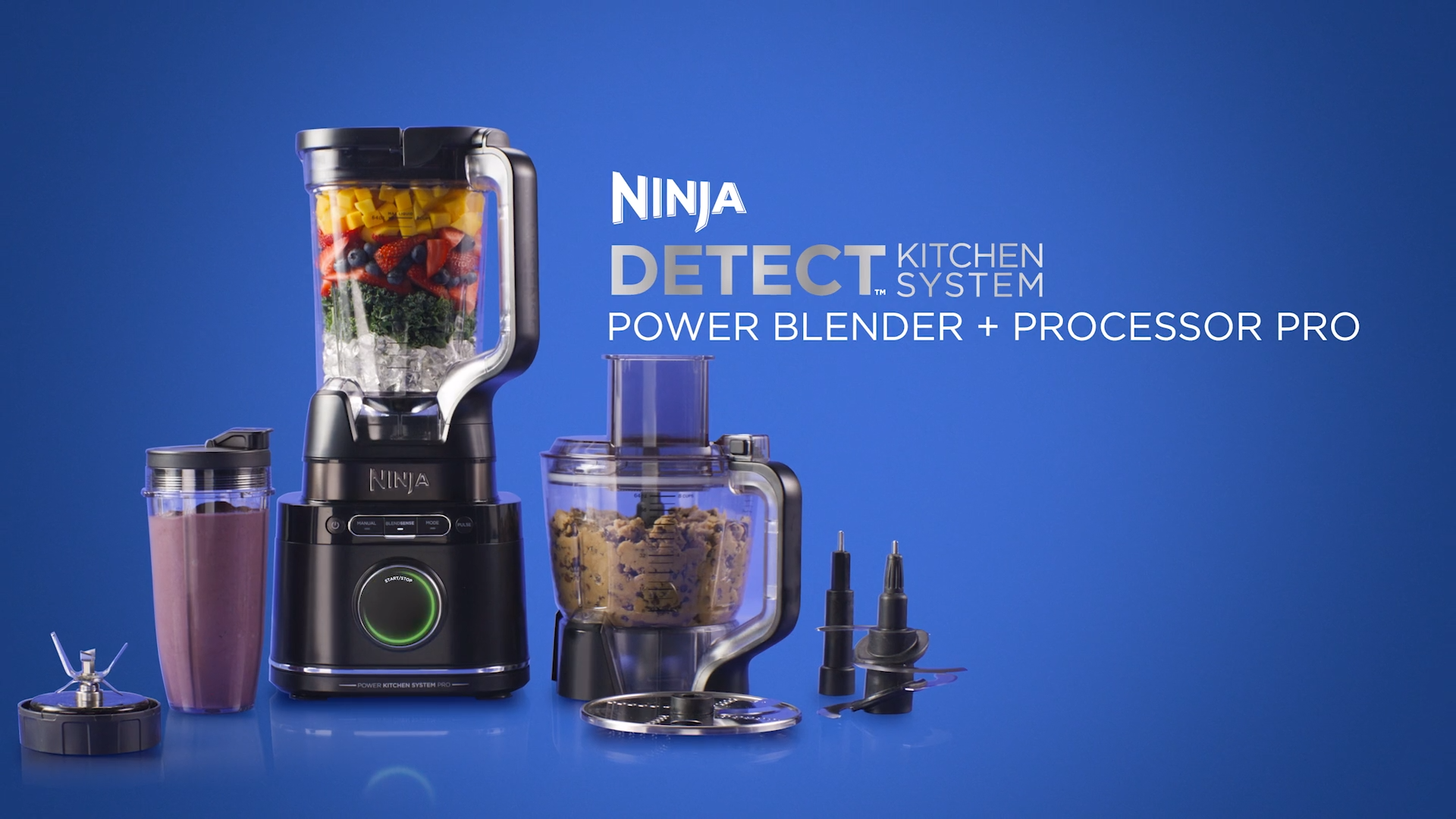 Ninja Detect™ Kitchen System Power Blender + Processor Pro TB401 - Bing ...