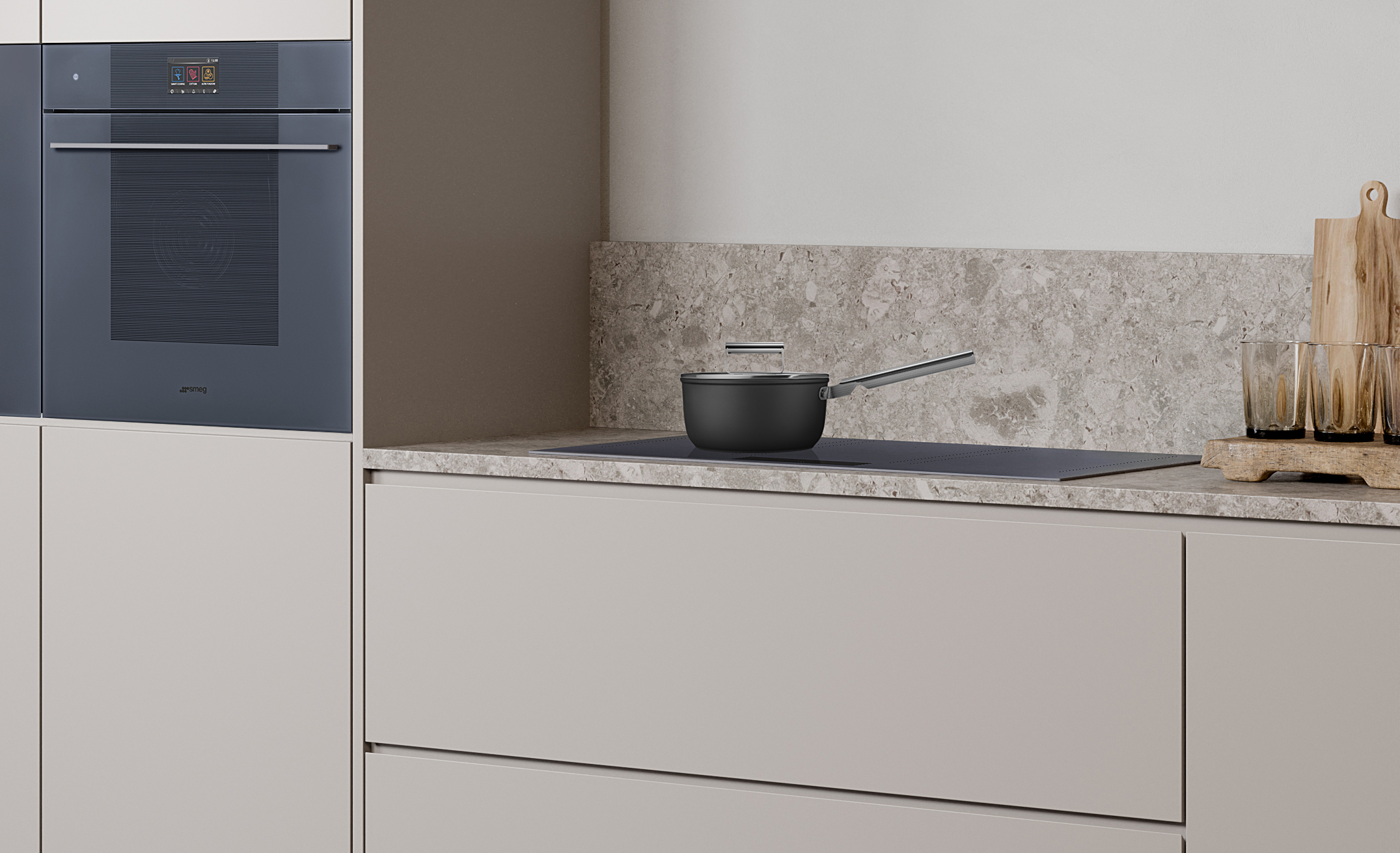 Smeg Linea 60cm Multizone Induction Cooktop with AutoVent 2.0 - Neptune ...