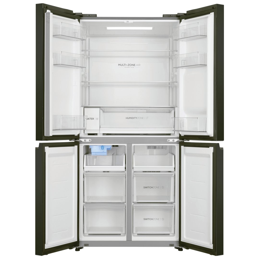 Haier Quad Door Refrigerator Freezer, 84cm, 508L, Ice & Water HRF580YPC ...