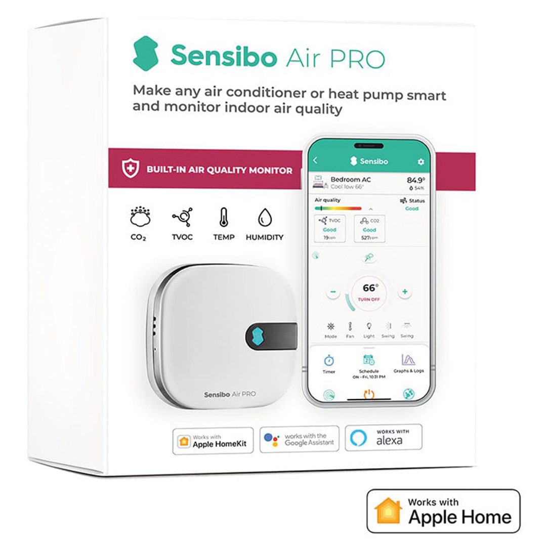 Sensibo Air Pro Smart AC Controller with a Built-in Air Quality Sensor ...