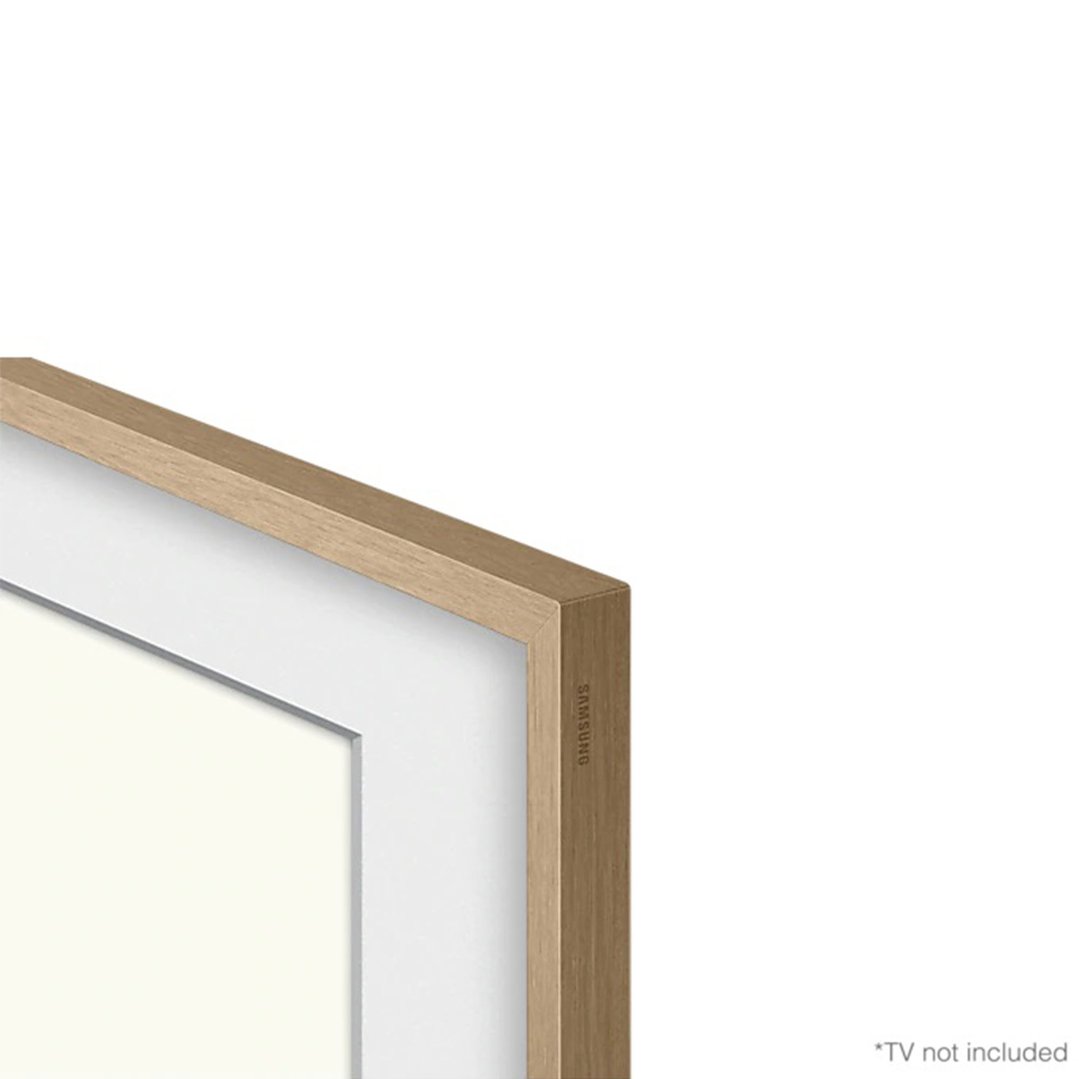 Samsung 50" Customisable Modern Frame for The Frame TV - Teak VG ...