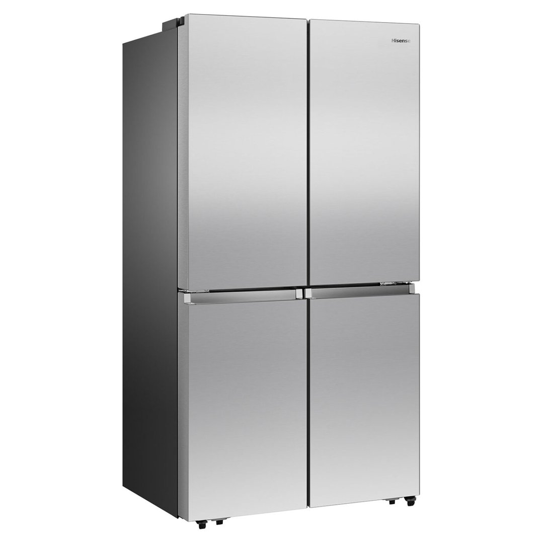 Hisense 610L PureFlat French Door Fridge Mark-resistant Stainless Steel ...