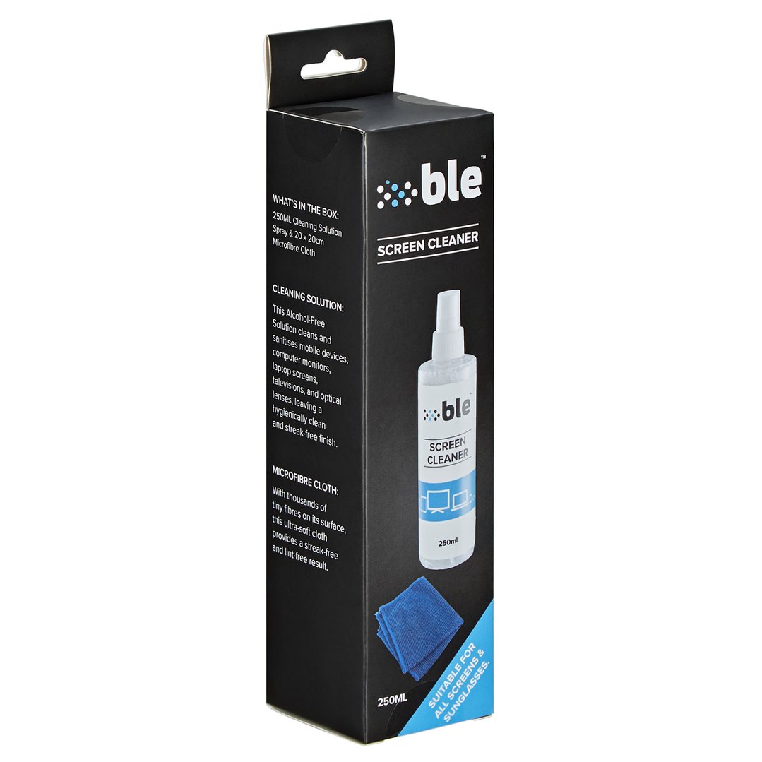 BLE 2-in-1 Screen Cleaner Kit. BL-ABCLEAN923 - Bing Lee - Bing Lee