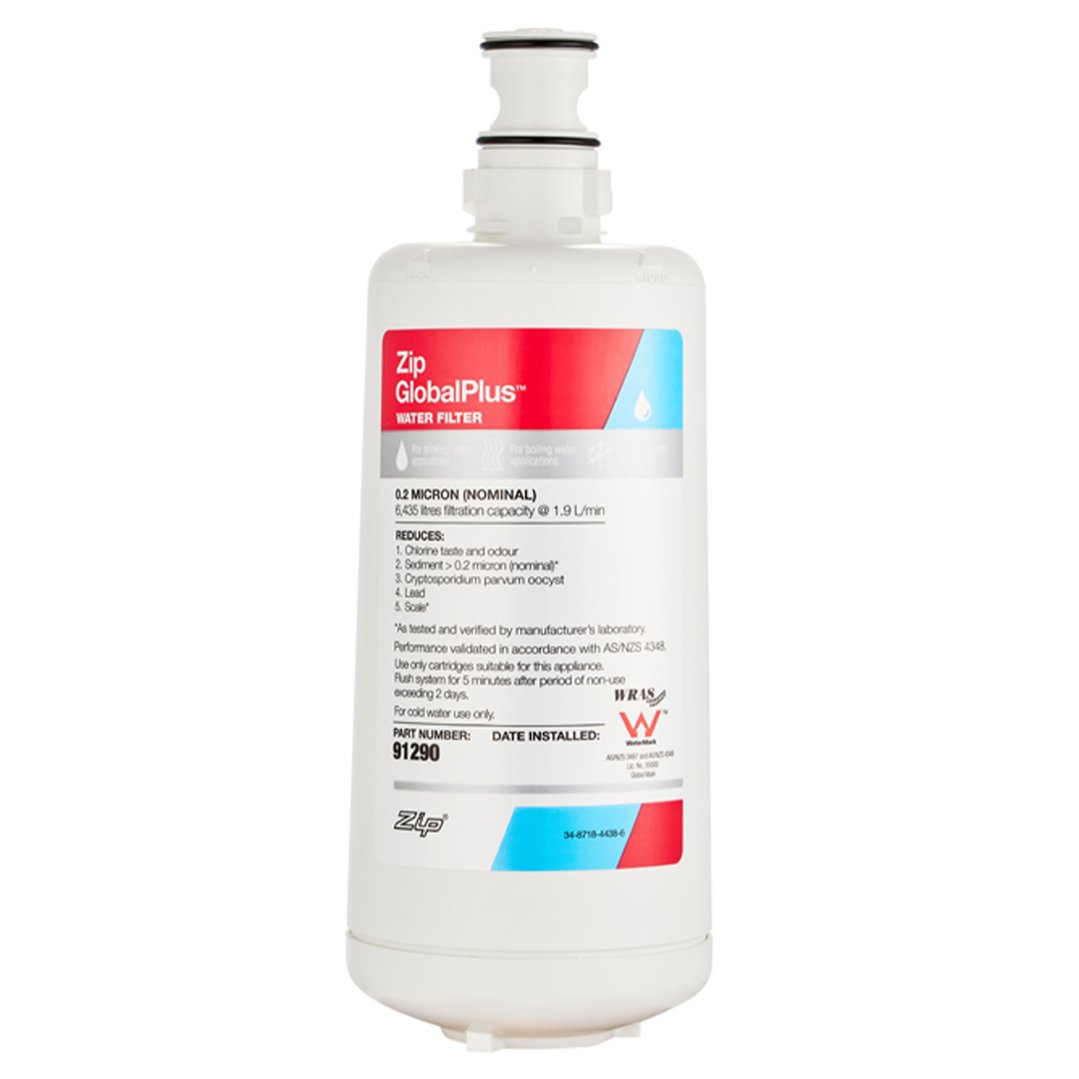 Zip 0.2 Micron Global Plus Water Filter for Hydrotap 91290. - Bing Lee