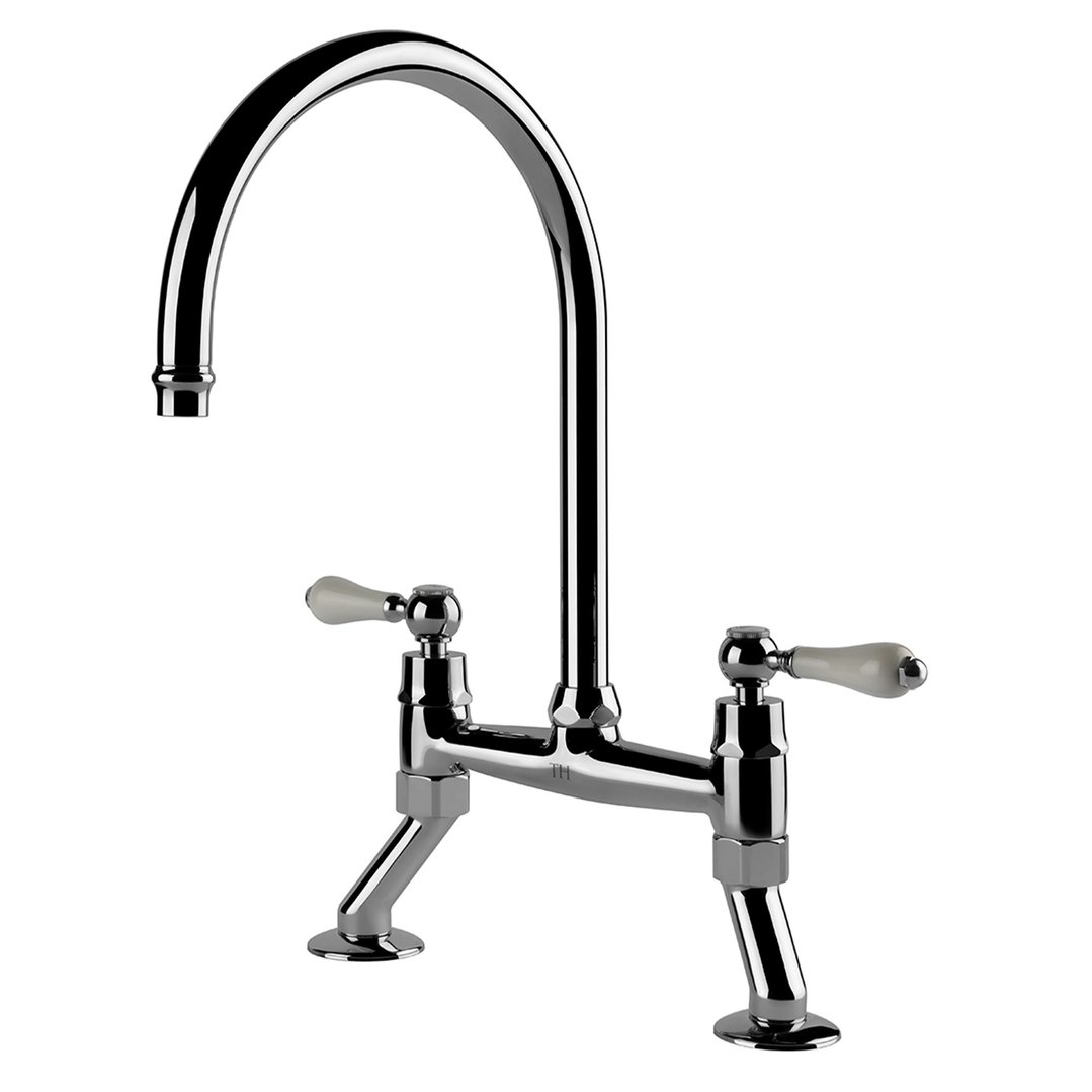 Turner Hastings Ludlow Bridge Mixer Tap - Chrome LU104BM-CH. - Bing Lee