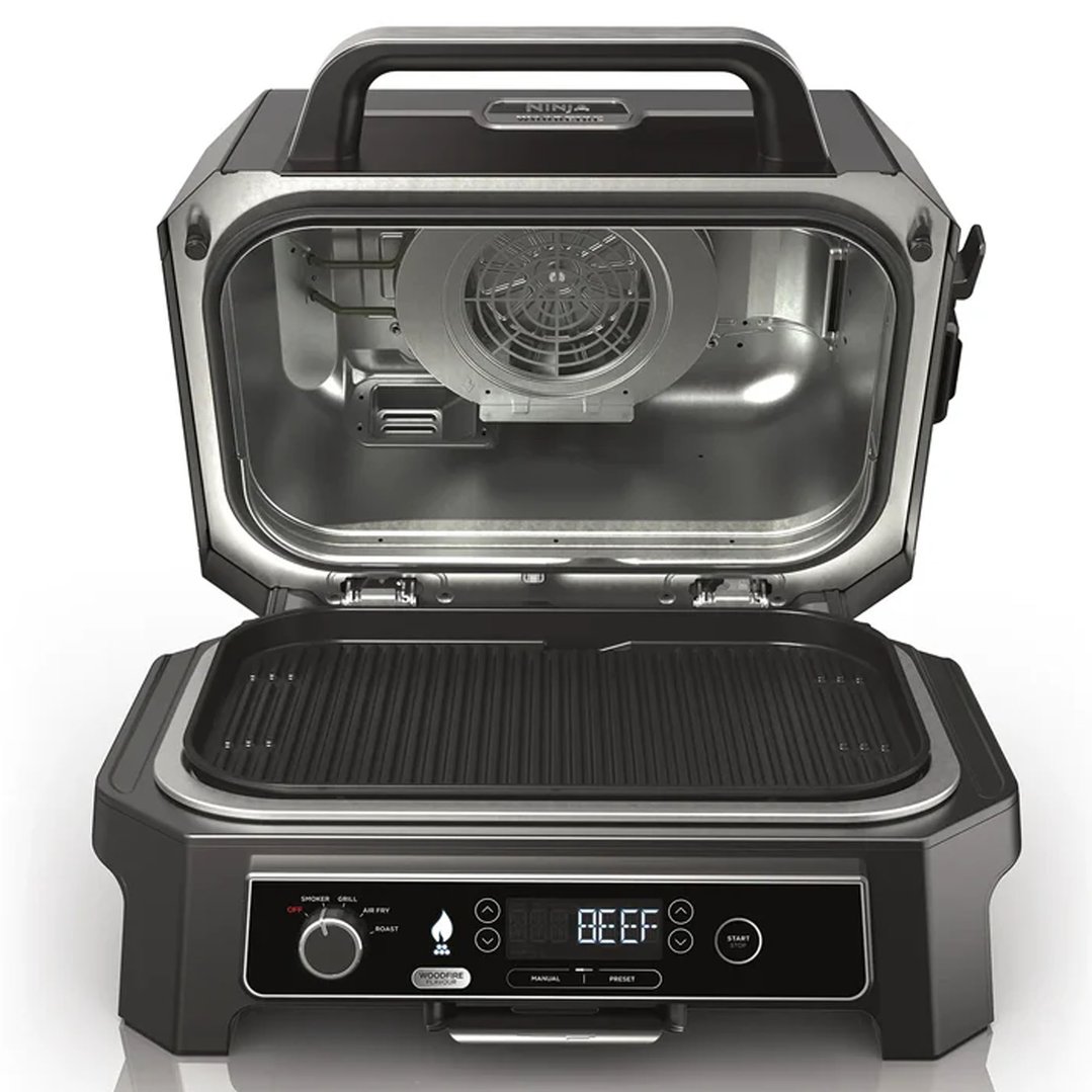 Ninja Woodfire Pro XL Outdoor Electric BBQ Grill & Smoker OG850 - Bing Lee