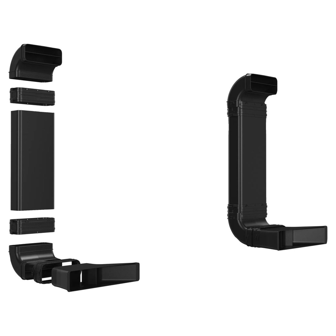 Bosch Set of ducting elements for partly ducted recirculation ...