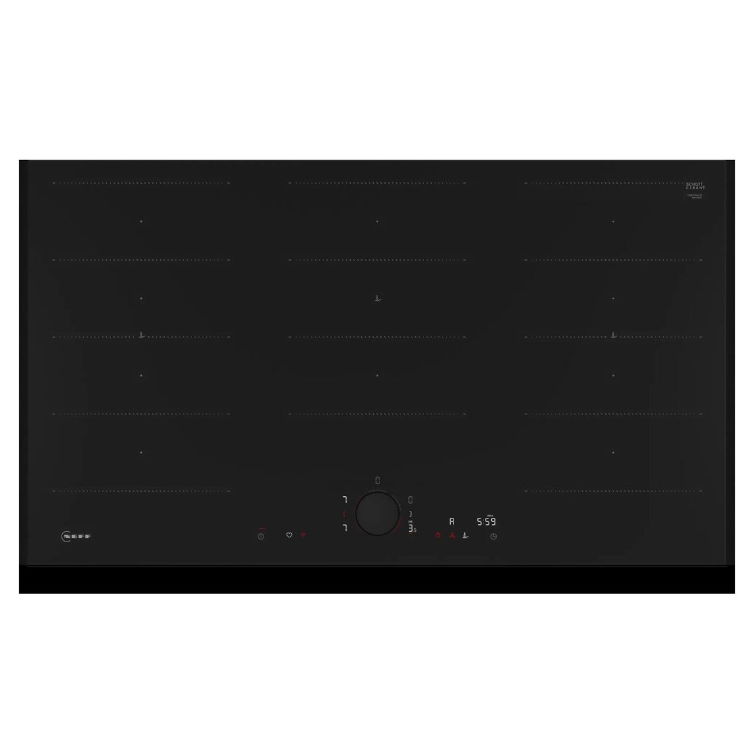 NEFF 90cm Induction Cooktop with Twistpad Deep Black T69YYX4C0-DB ...