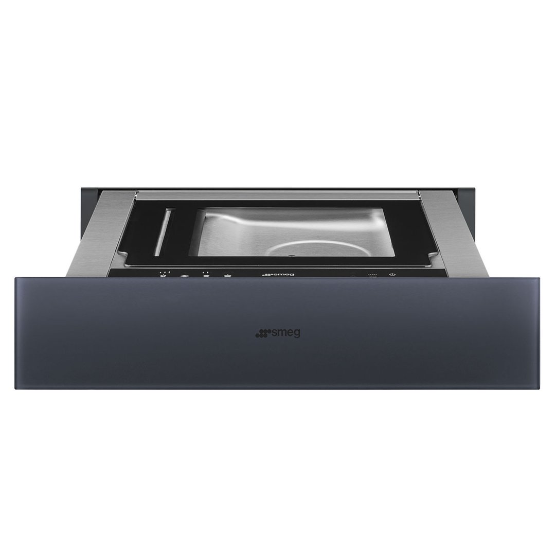 Smeg Linea 15cm Vacuum Drawer - Neptune Grey CPV115G. - Bing Lee