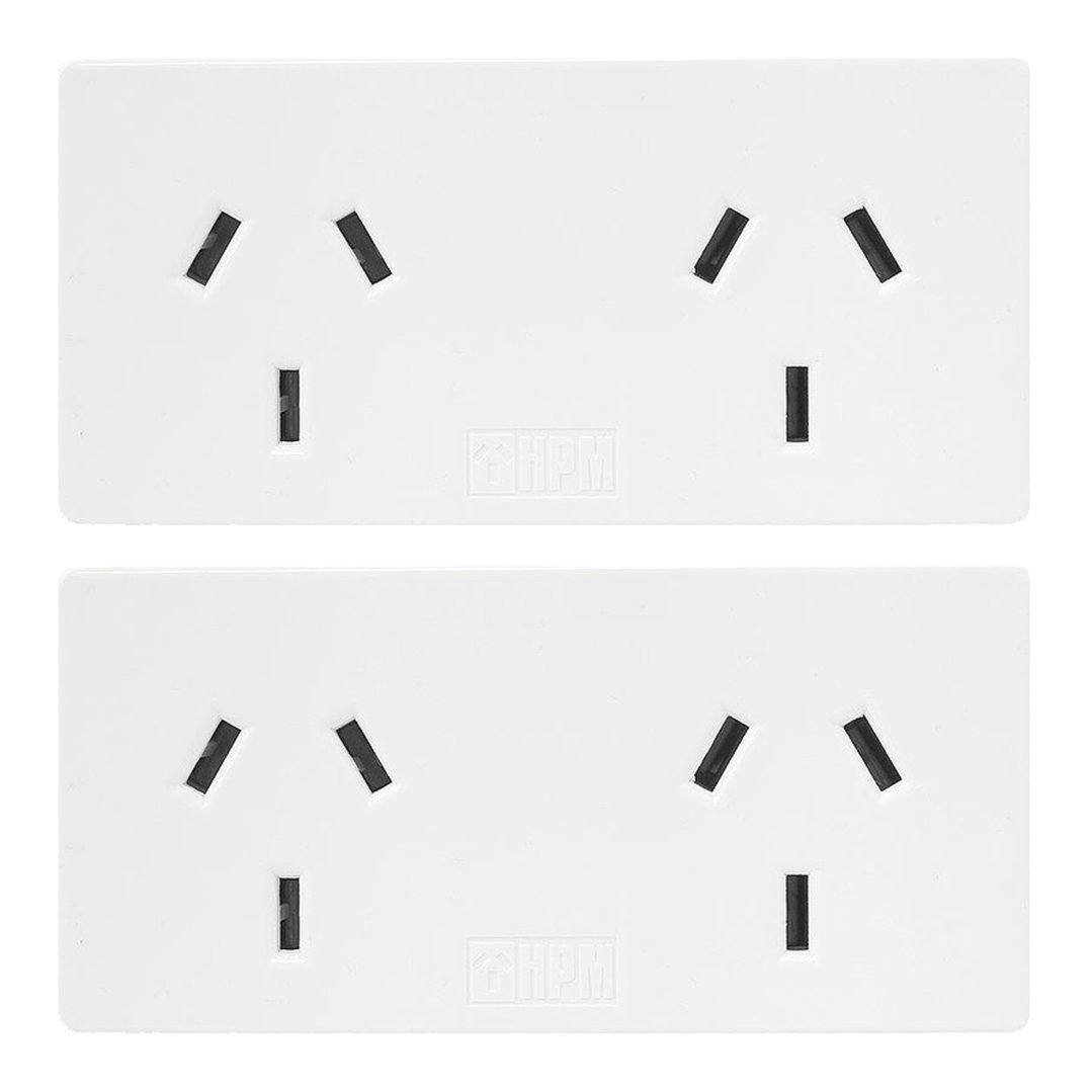 HPM Double Adaptor Twin Pack D2/2WE - Bing Lee - Bing Lee