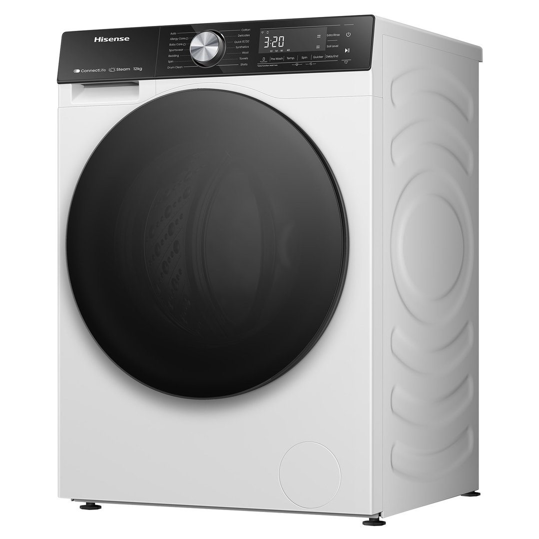 Hisense 12KG Series 5 Front Load Washer. HWF5S1214 - Bing Lee