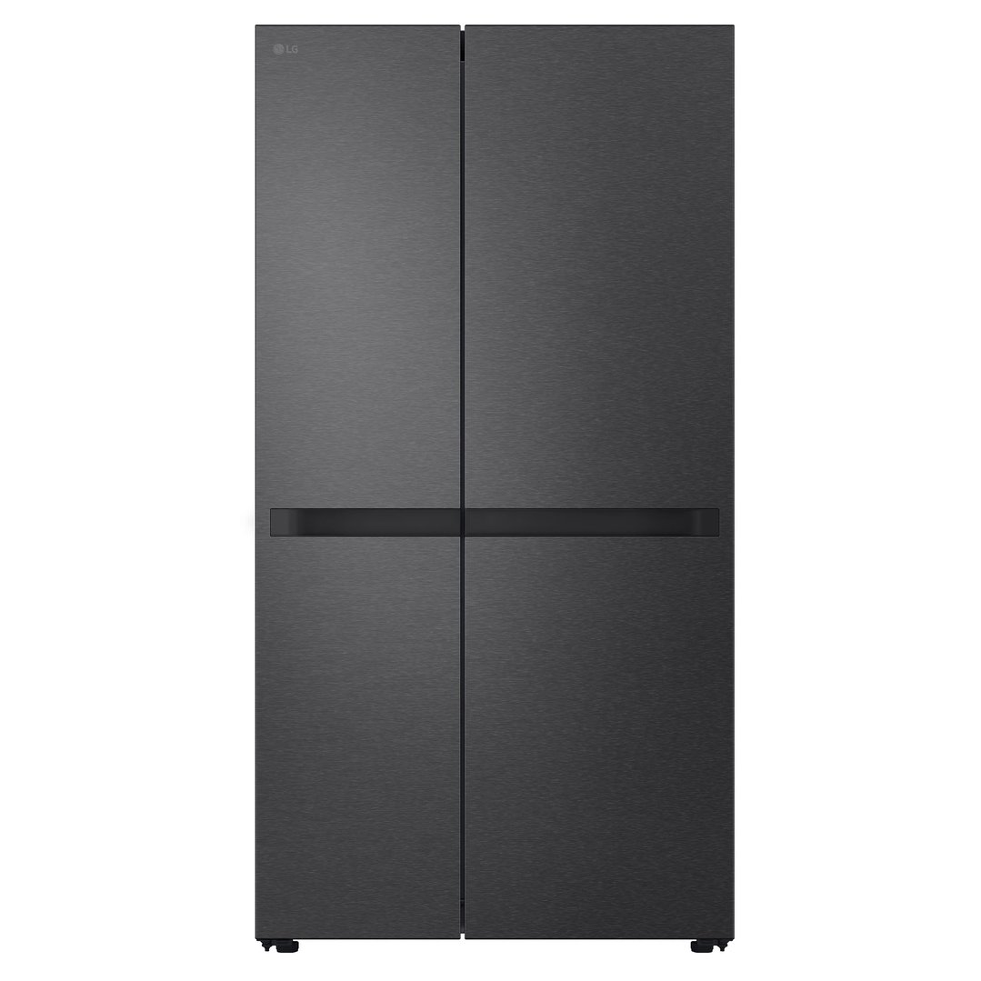 LG 664L Side by Side Fridge in Matte Black Finish GS-B599MBL - Bing Lee ...