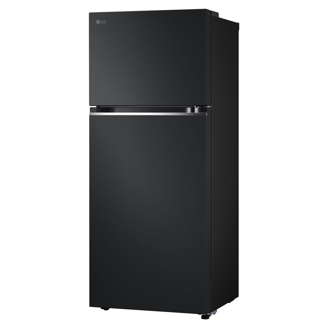 LG 375L Top Mount Fridge in Matte Black Finish GT-5MB - Bing Lee - Bing Lee