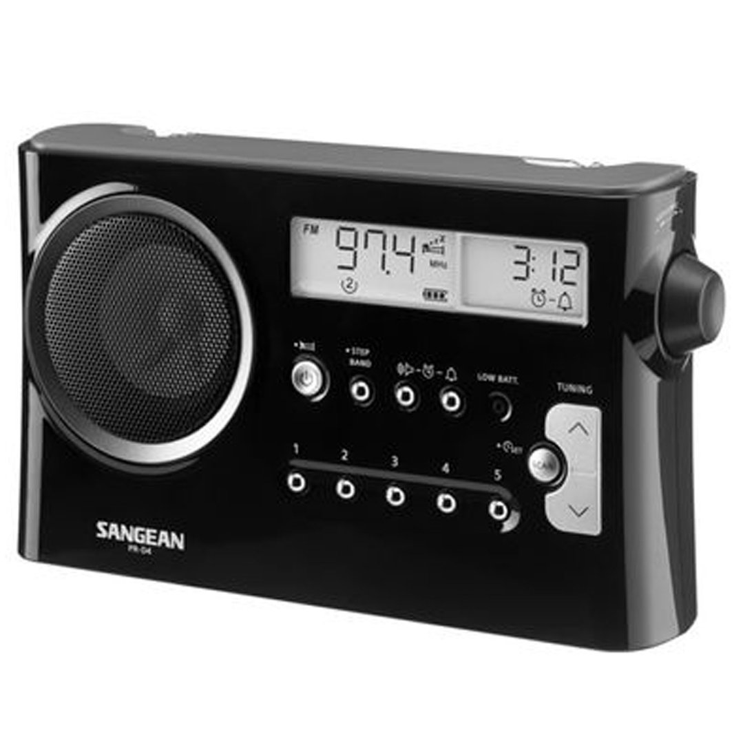Sangean DAB Desktop Radio - Black. PRD4BK - Bing Lee - Bing Lee