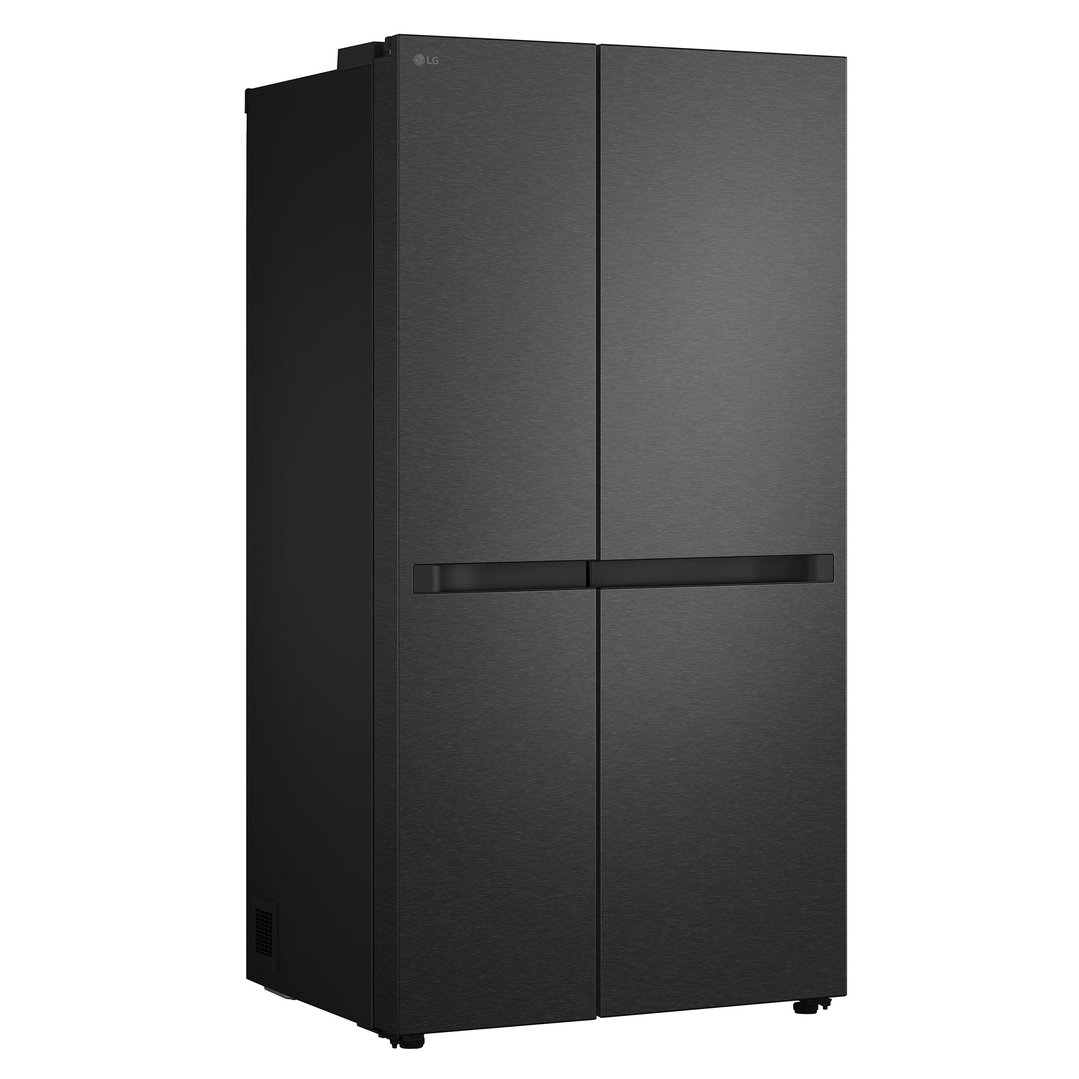 LG 664L Side by Side Fridge in Matte Black Finish GS-B599MBL - Bing Lee ...