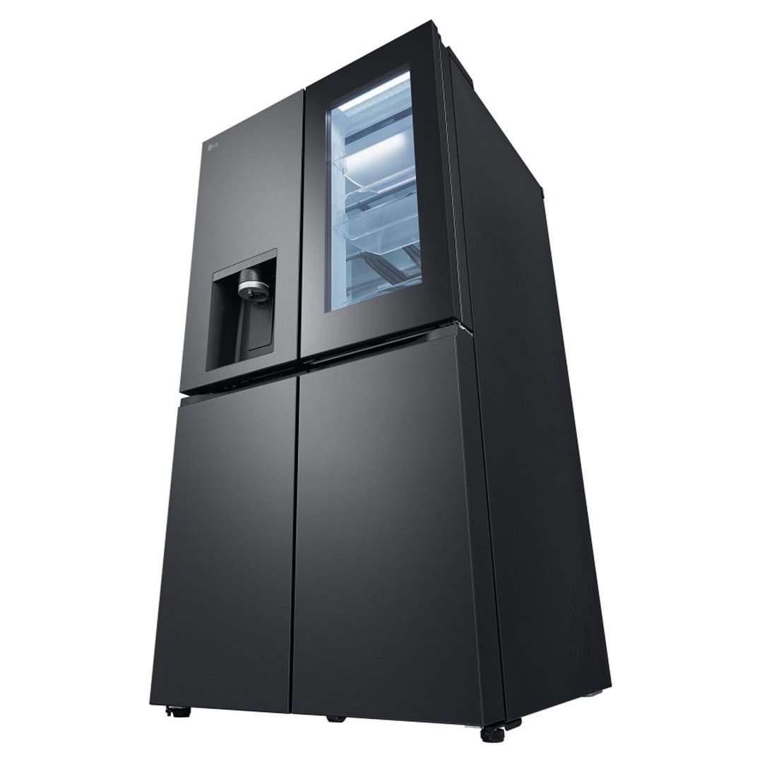 LG 847L Instaview French Door Fridge - Matte Black GF-V900MBLC - Bing Lee