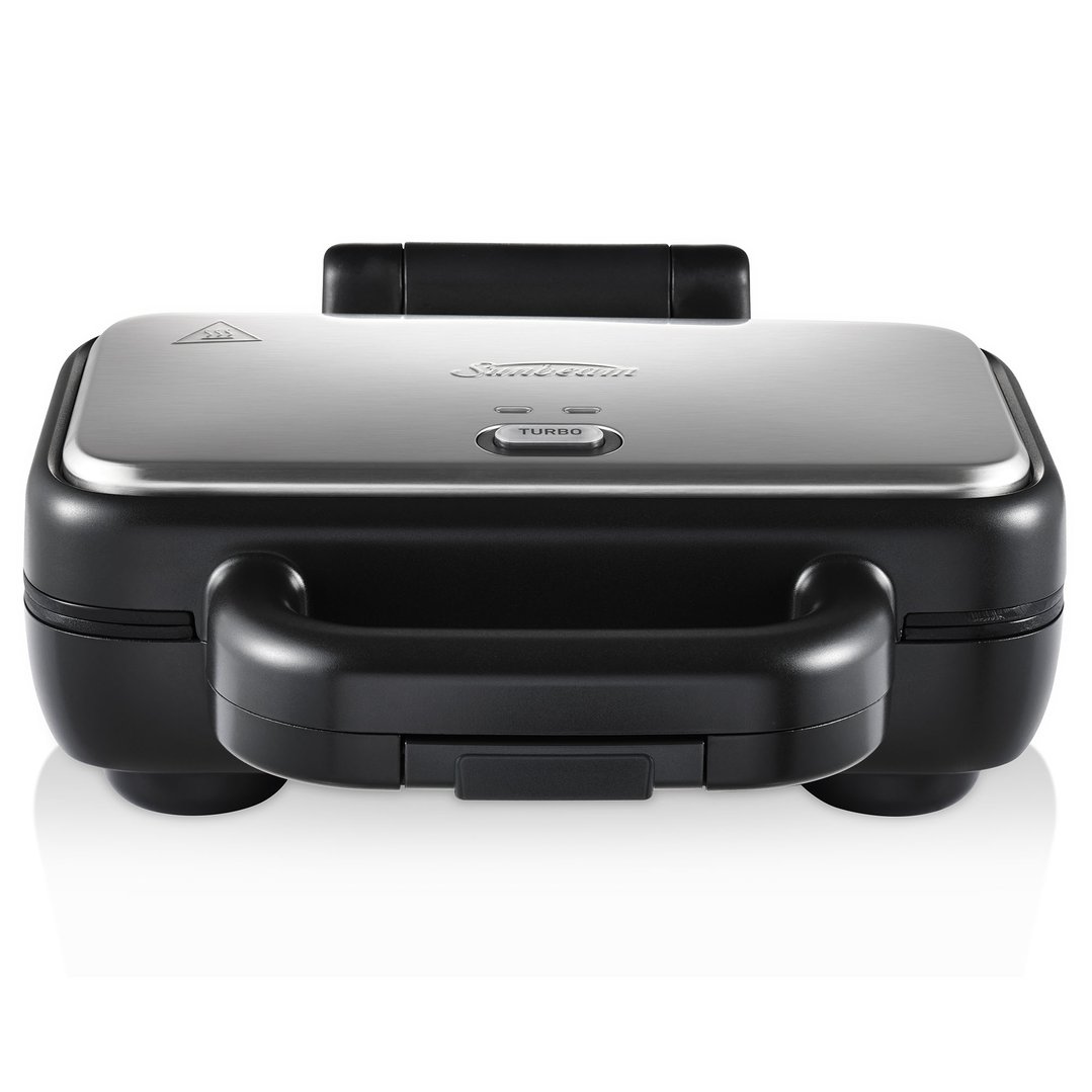 Sunbeam 2 Slice Turbo Crunch Toastie Maker GRM2100SS - Bing Lee