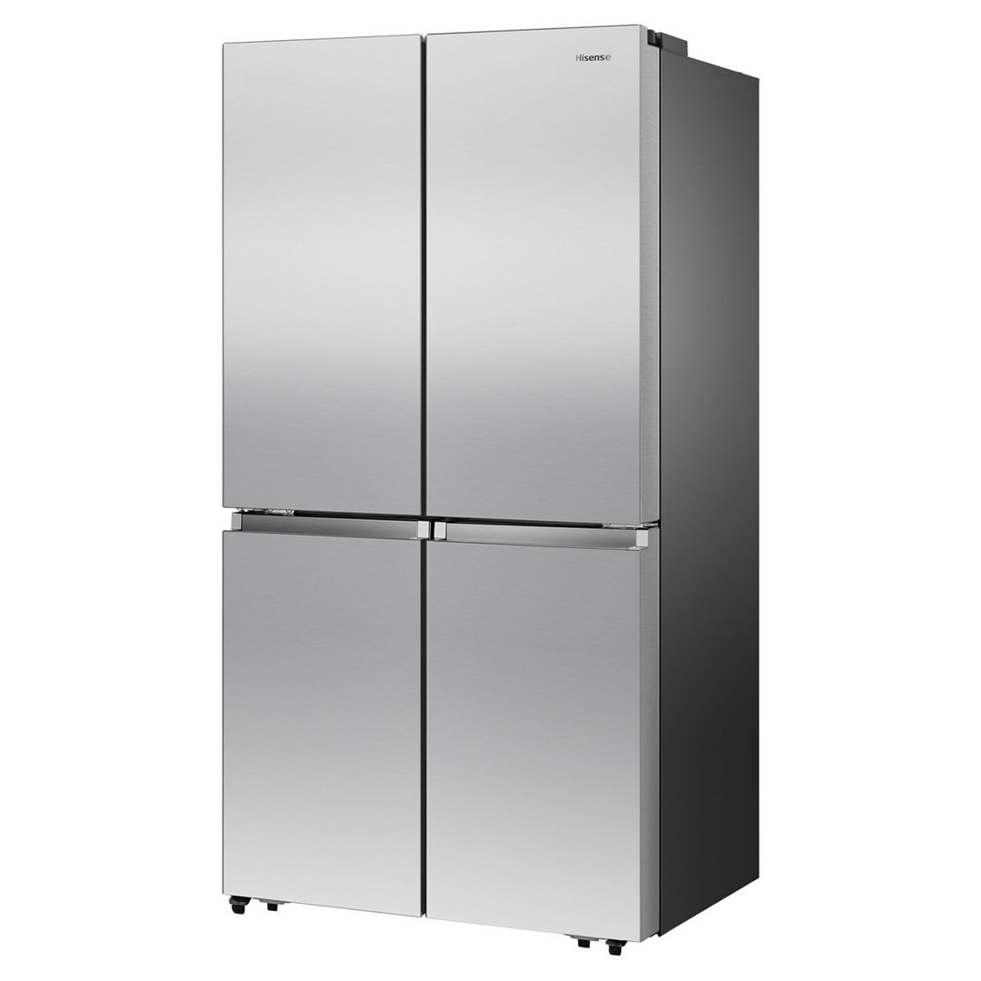 Hisense 610L PureFlat French Door Fridge Mark-resistant Stainless Steel ...
