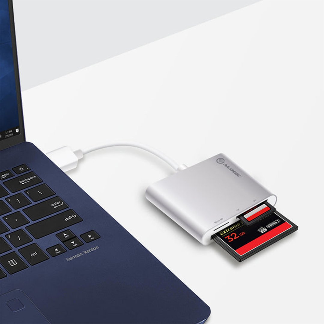 Alogic USB 3.0 Multi Card Reader. VPLU3AMCR - Bing Lee