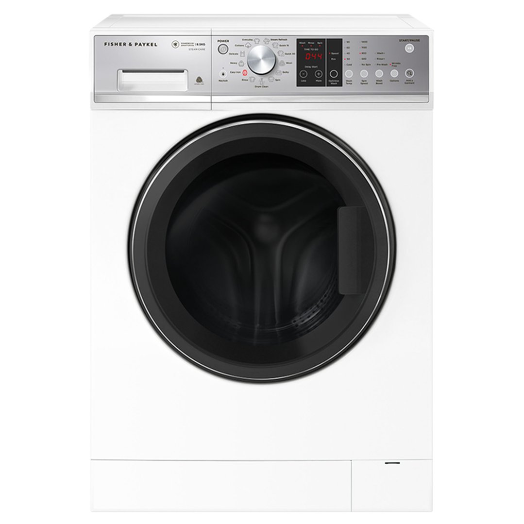 Fisher & Paykel 8.5kg Front Load Washer with Steam Refresh WH8560P3 ...