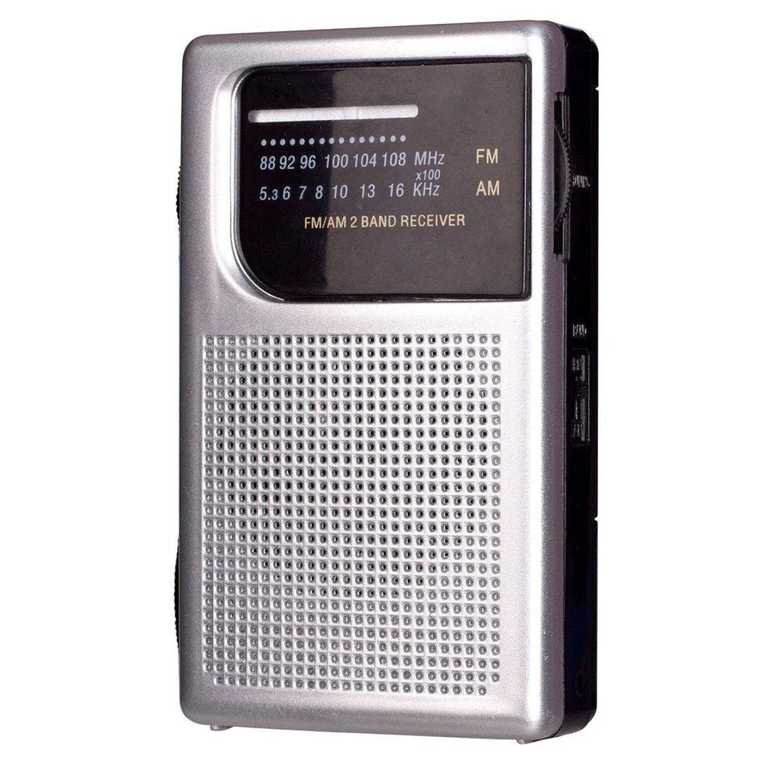 Laser Pocket Radio AM FM Built-in Speaker and Earphones Socket. SPK ...