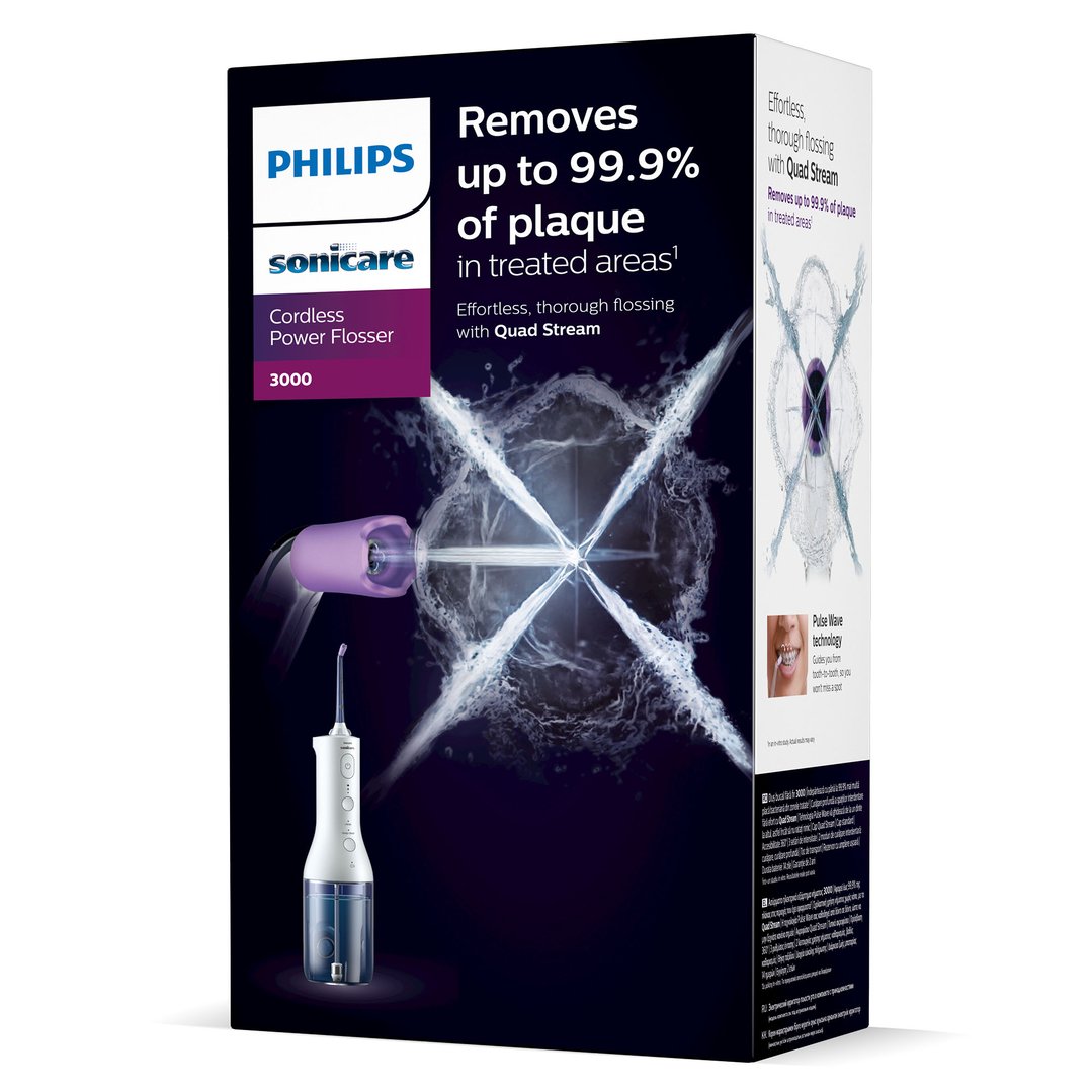 Philips Cordless Power Flosser White HX3826/31 - Bing Lee - Bing Lee