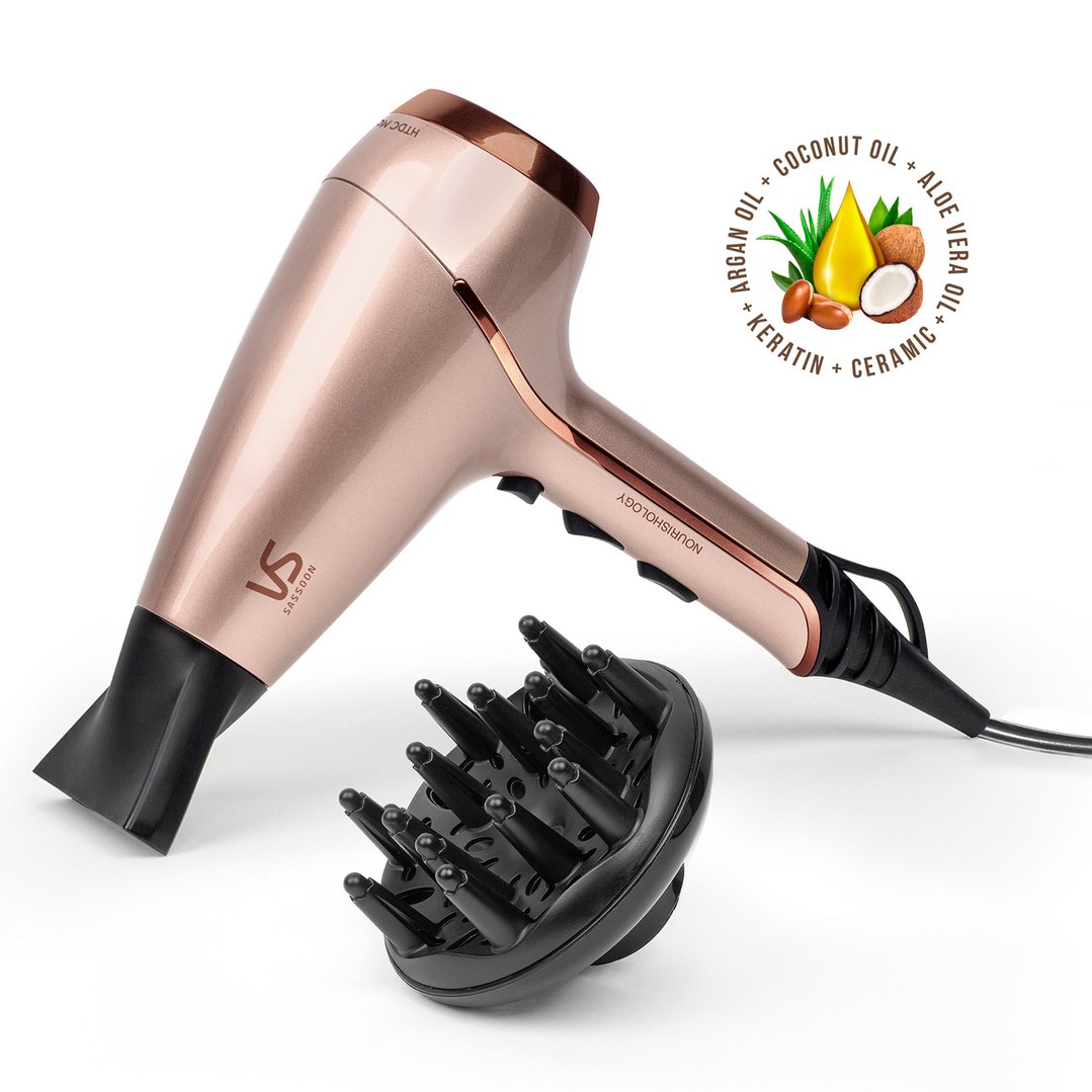 VS Sassoon Nourishology Hair Dryer. VSD5128A - Bing Lee