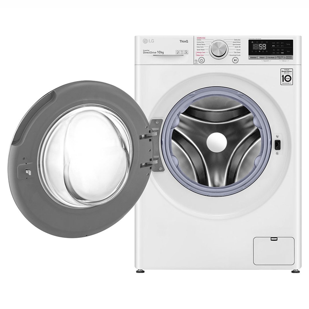 LG 10kg Front Load Washer. WV51410W - Bing Lee