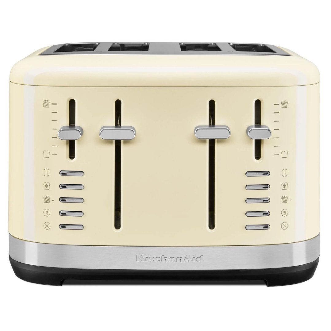Kitchenaid 4 Slice Toaster Almond Cream 5KMT4109AAC - Bing Lee - Bing Lee