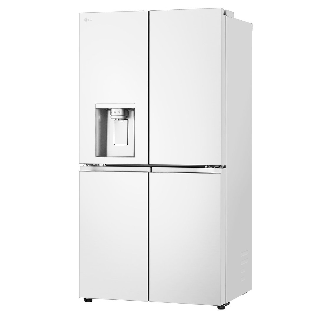 LG 637L French Door Fridge, Matte White GF-L700MWH - Bing Lee