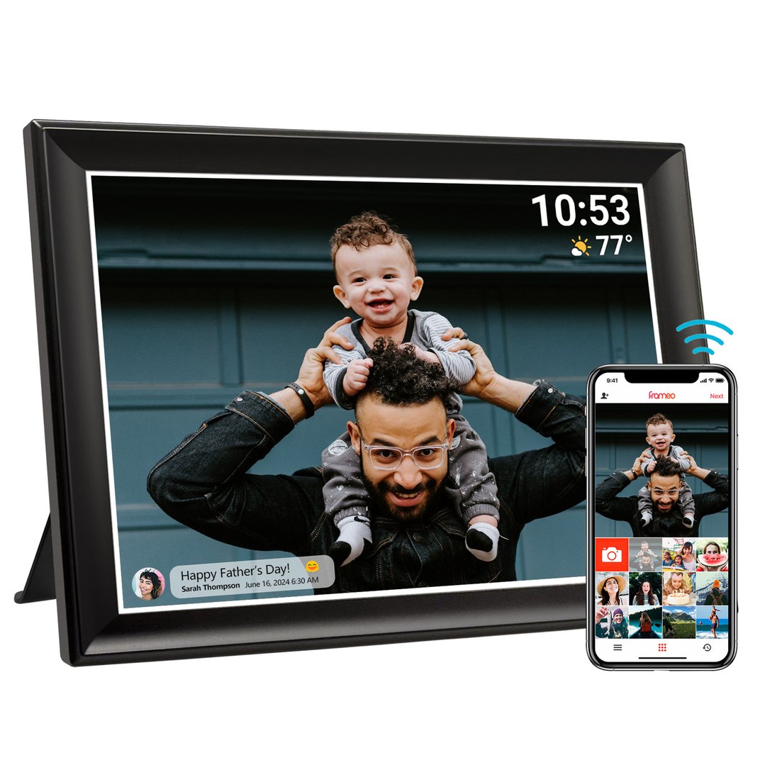 Frameo 10.5" FHD WiFi Photo & Video Frame 64GB. NIVO06101 - Bing Lee