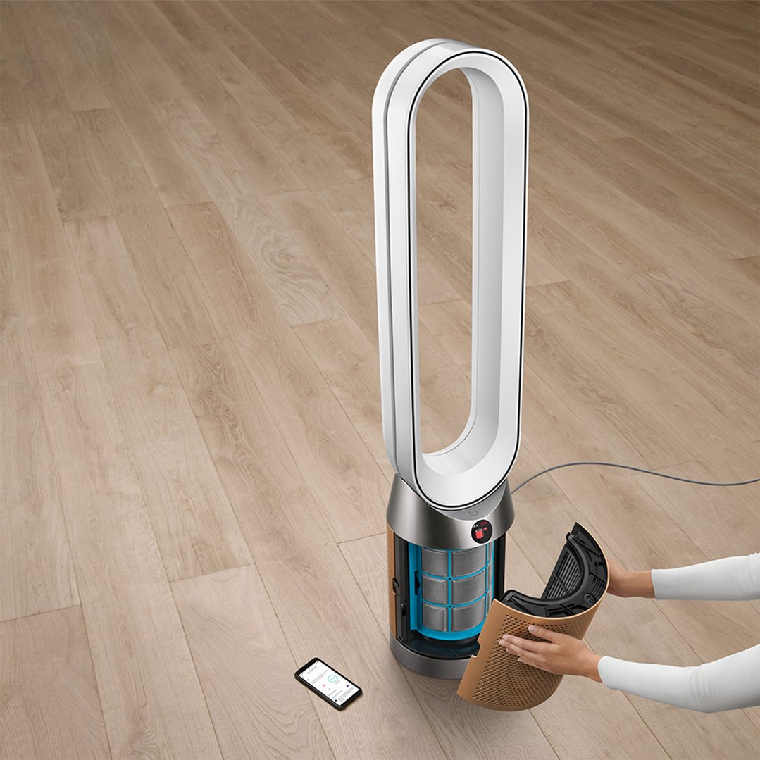 Dyson Purifier Cool Formaldehyde Fan TP09, White/Gold 463380-01 - Bing Lee