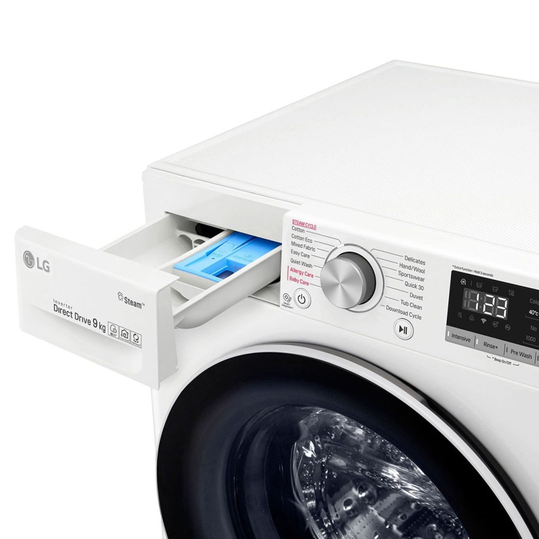 LG 9kg Front Load Washer. WV51409W - Bing Lee