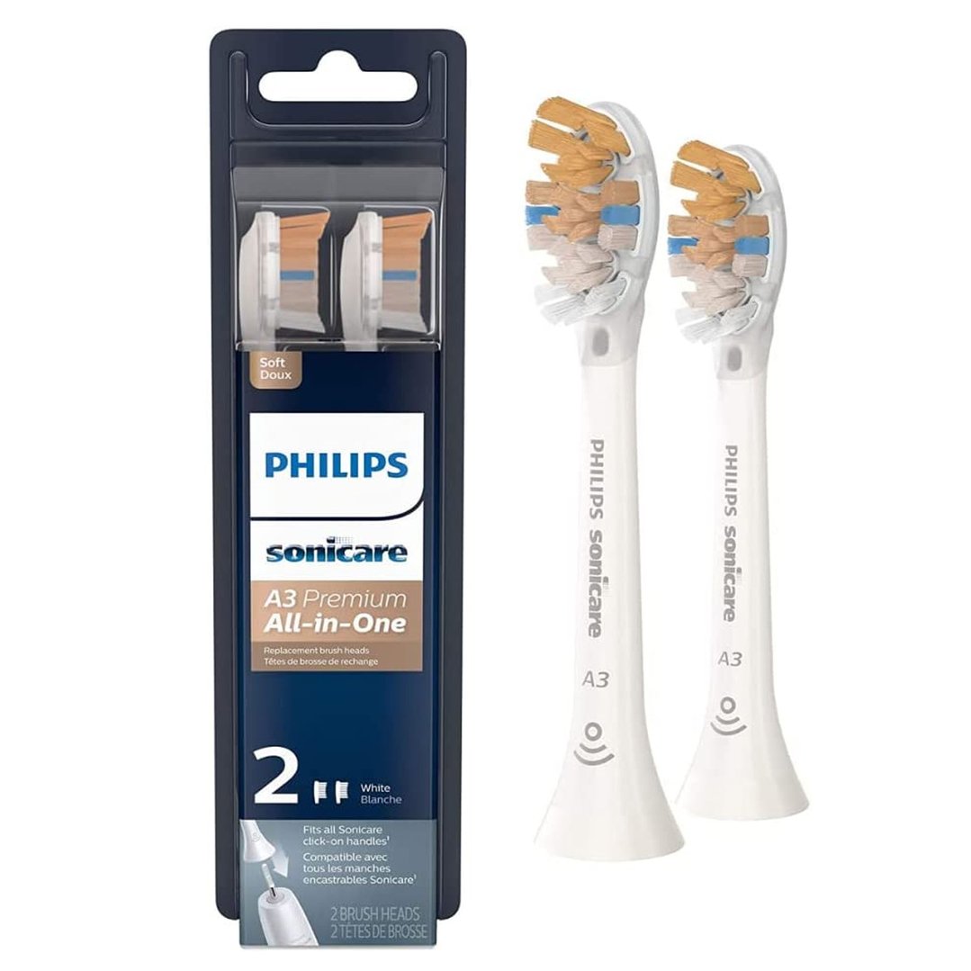 Philips Premium Sonicare Toothbrush Heads White. HX9092/67 - Bing Lee ...