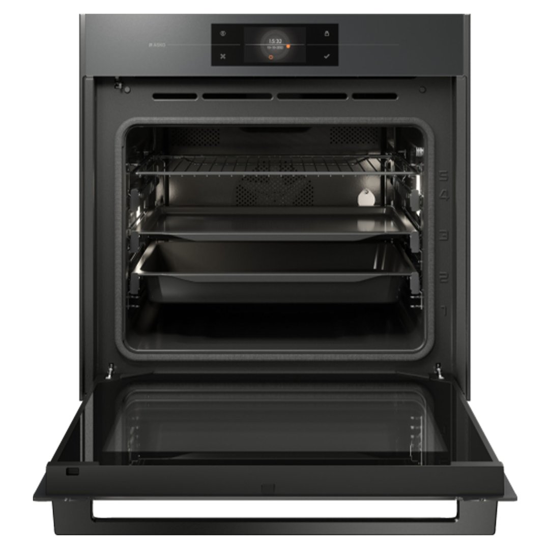 Asko Elements 60cm Pyrolytic Oven - Pearl Grey OP8678GG - Bing Lee ...