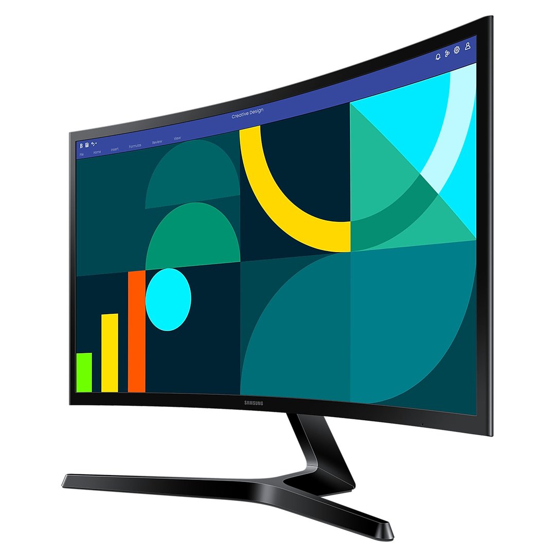 Samsung 24" S36GD 1800R/100Hz Curved Monitor. LS24D366GAEXXY - Bing Lee ...