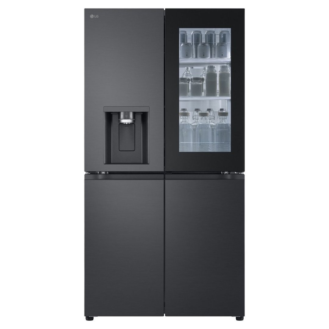 LG 847L Instaview French Door Fridge - Matte Black GF-V900MBLC - Bing Lee