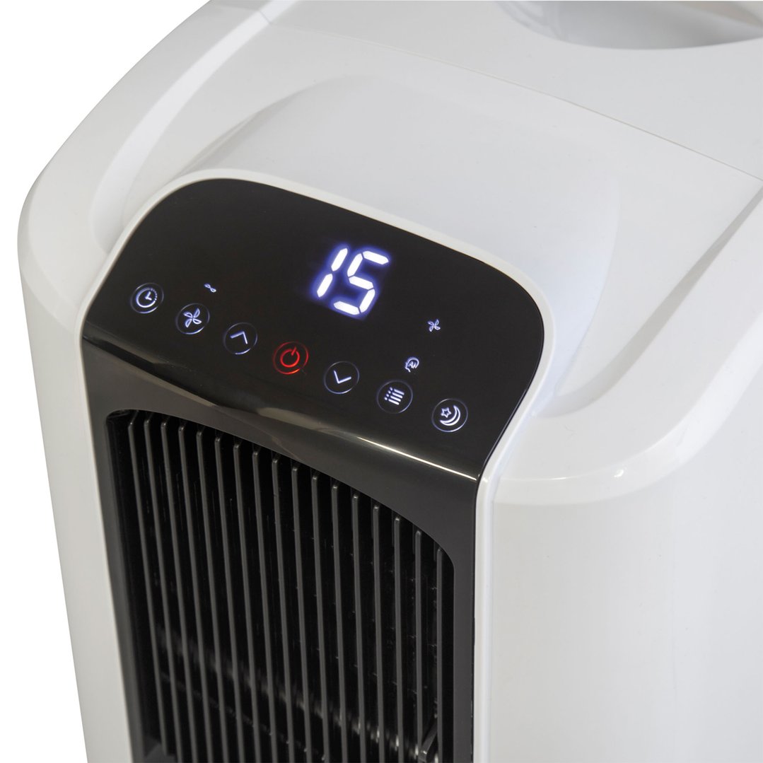 Excelair 2.3KW Portable Air Conditioner Wi-Fi, White EPA58023W - Bing ...