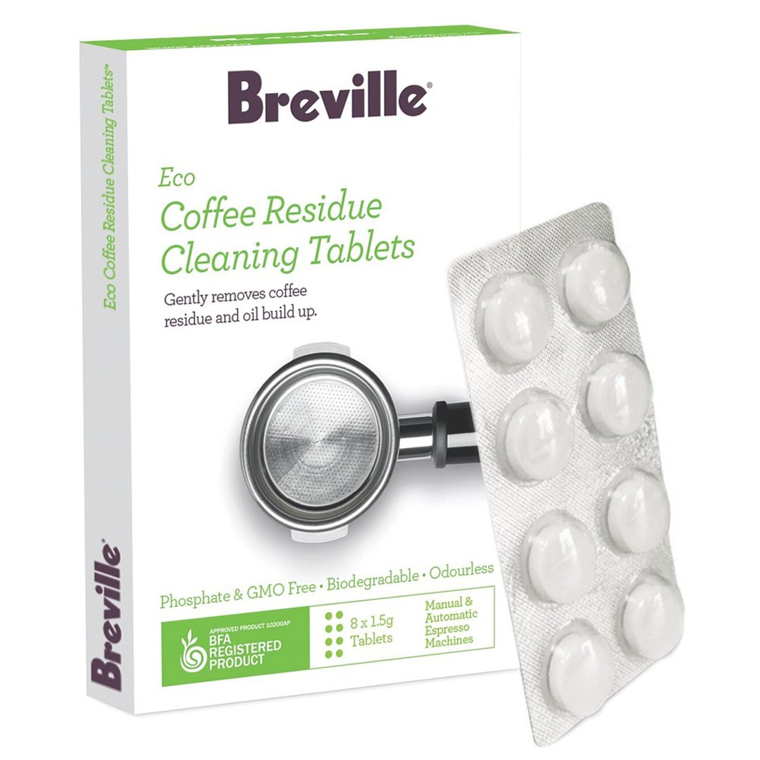 Breville Eco Coffee Residue Cleaning Tablets BES012CLR - Bing Lee