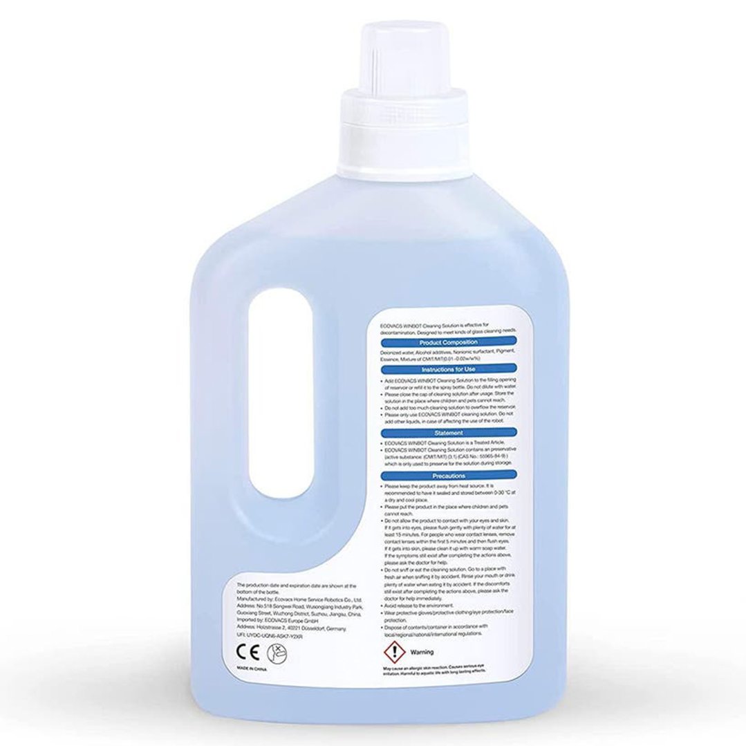 ECOVACS WINBOT Cleaning Solution(1L) WINBOT-CLEANING-1L - Bing Lee