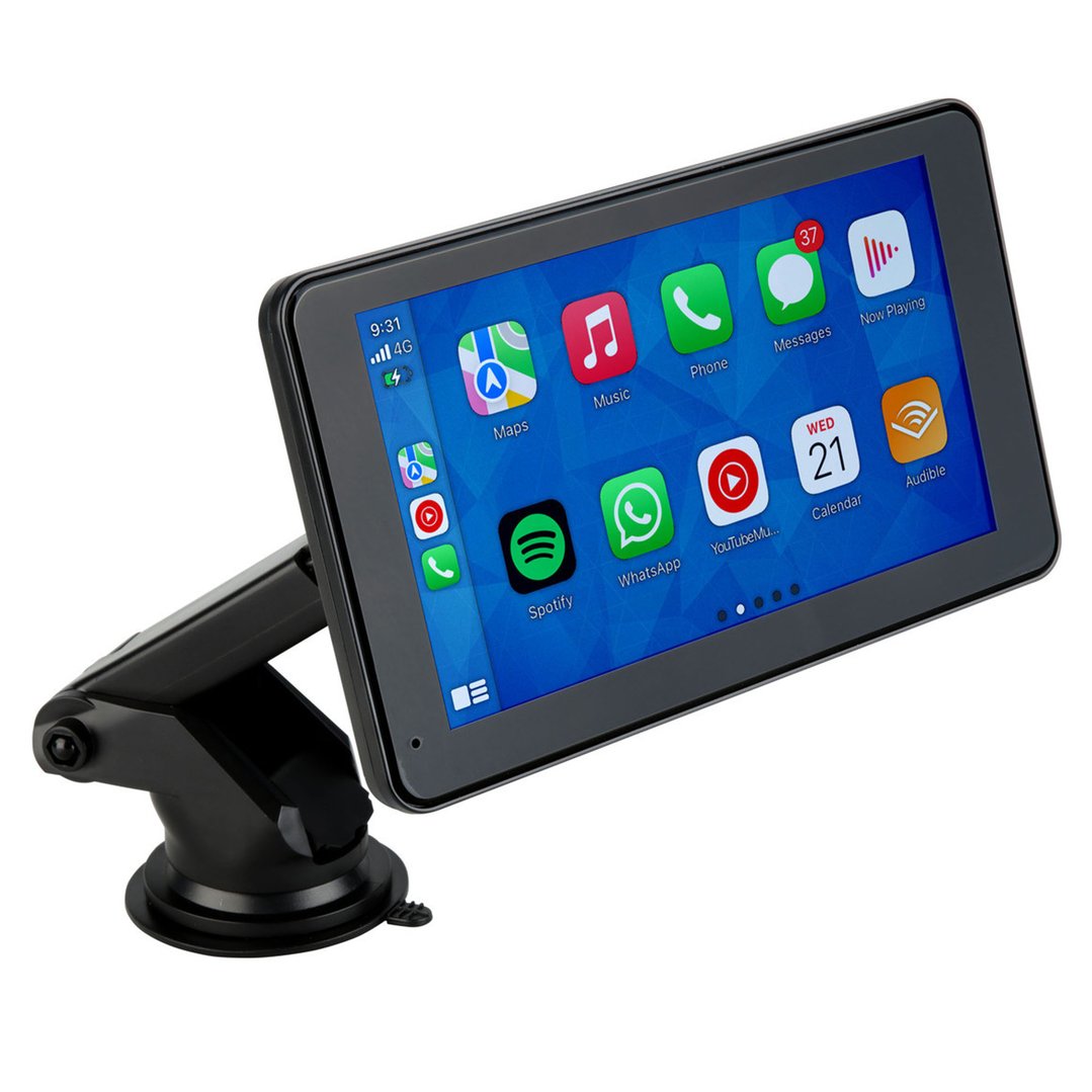 Laser 7" Portable CarPlay Android Auto Touchscreen. NAVC-7CP-931 - Bing Lee