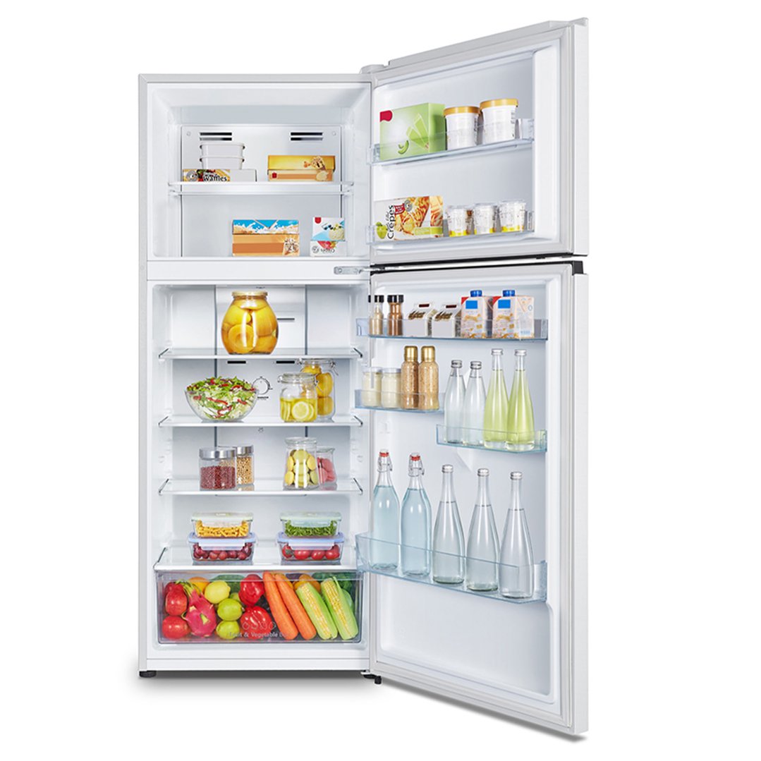 Hisense White 424L Top Mount Fridge HRTF424 - Bing Lee
