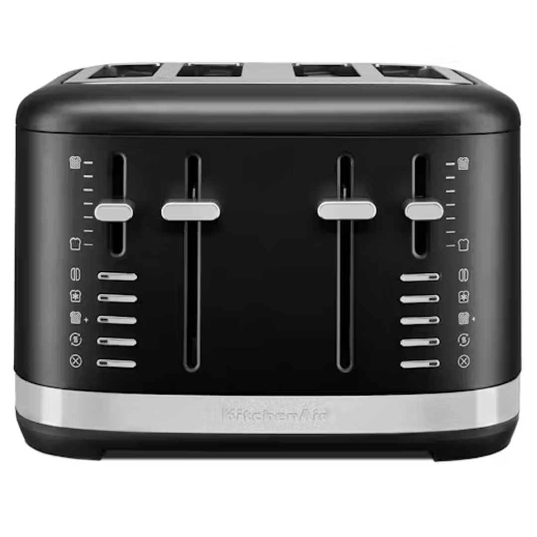 Kitchenaid 4 Slice Toaster Black Matte 5KMT4109ABM - Bing Lee - Bing Lee