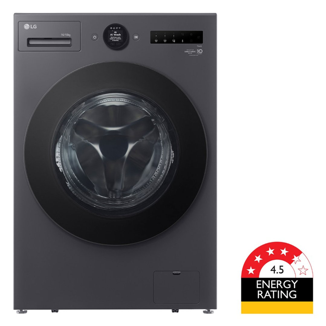 LG 16/10kg Series XL Front Load Washer Combo - Graphite Finish WXLC ...
