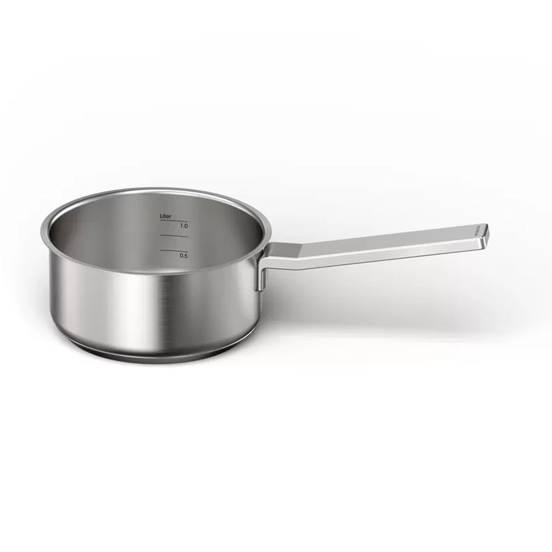 Bosch 6 piece ProInduction cookware set consists of: 3 pots, 2 pans and ...