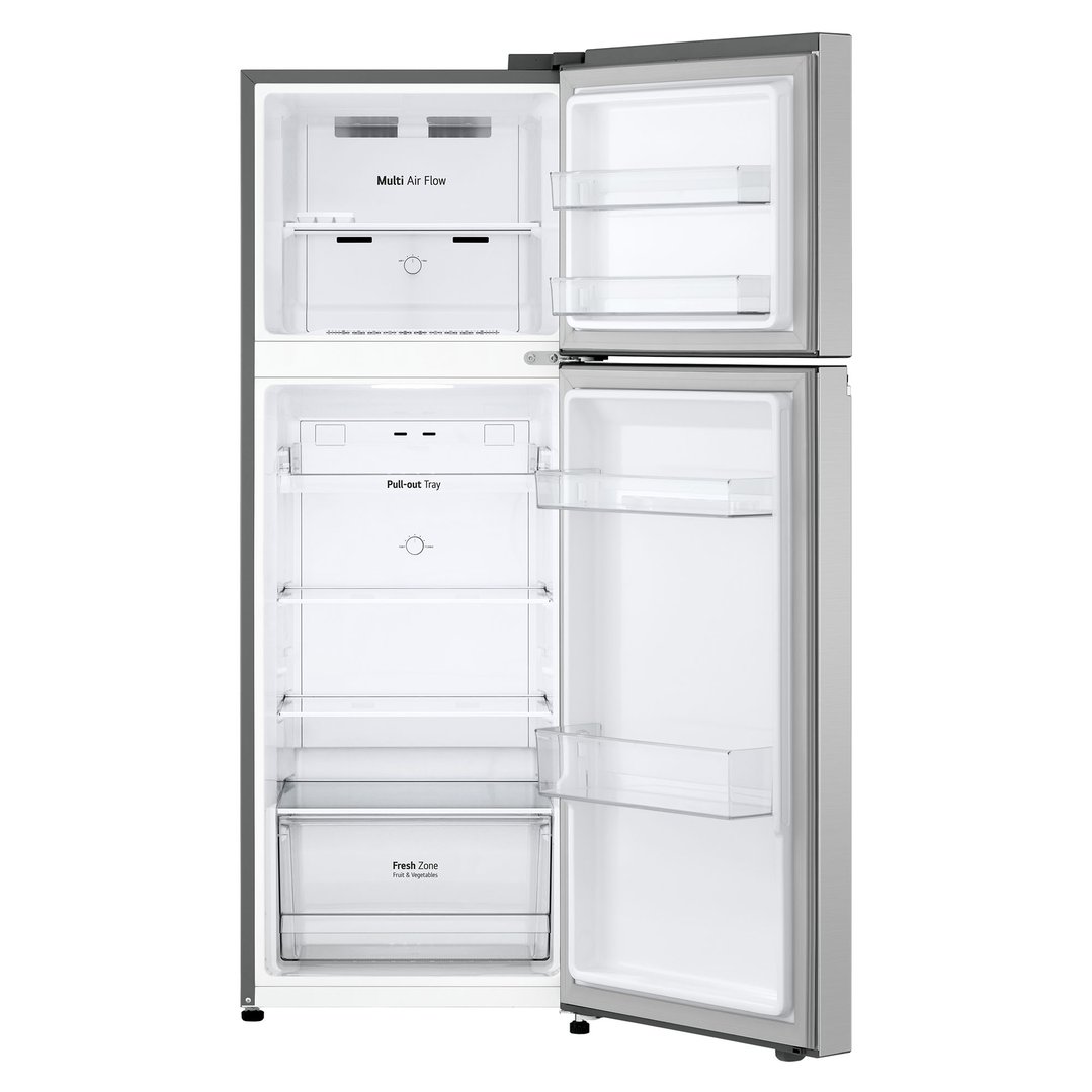 LG 243L Top Mount Refrigerator in Stainless Finish. GT-1S - Bing Lee