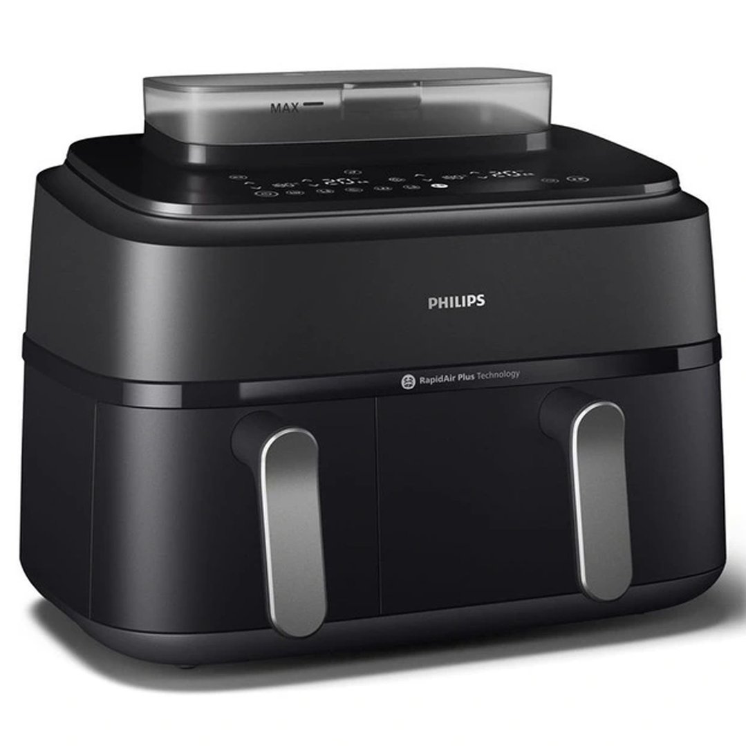 Philips 5000 Series 9 Litre XXL Dual Basket Steam Airfryer. NA551/00 ...