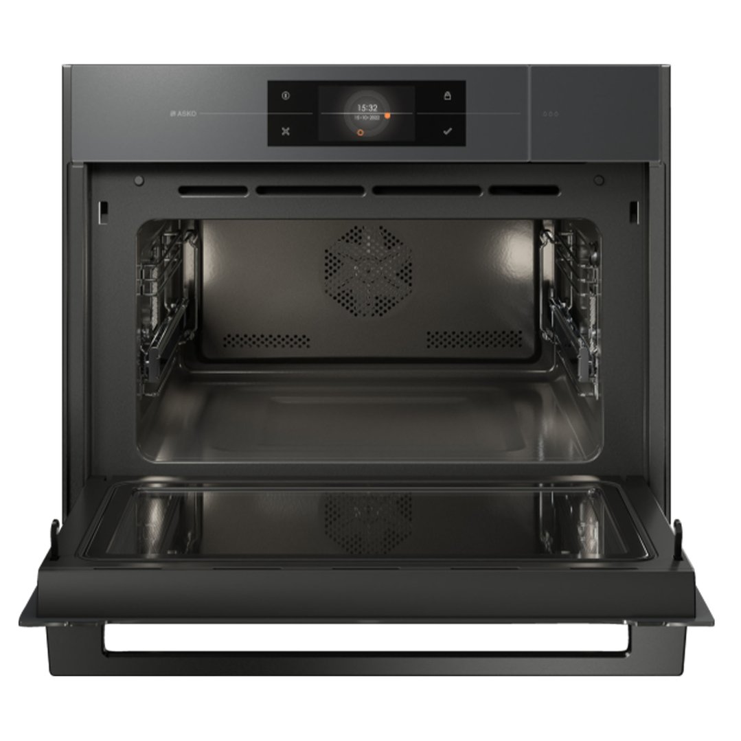 Asko Elements 45cm 5-in-1 Combi Steam Microwave Oven - Pearl Grey ...