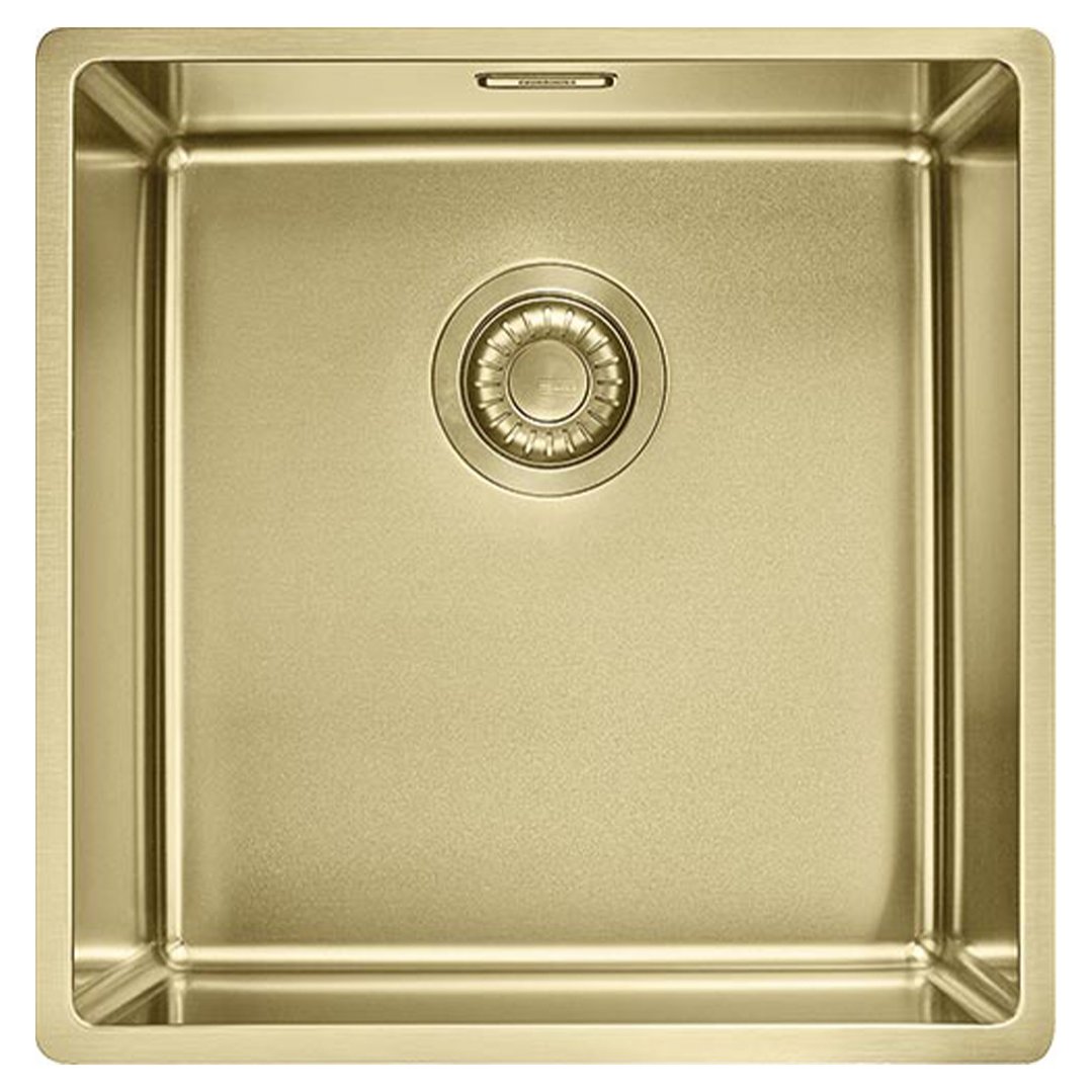 Franke Mythos Masterpiece Single Bowl Gold Sink BXM210-40GD. - Bing Lee